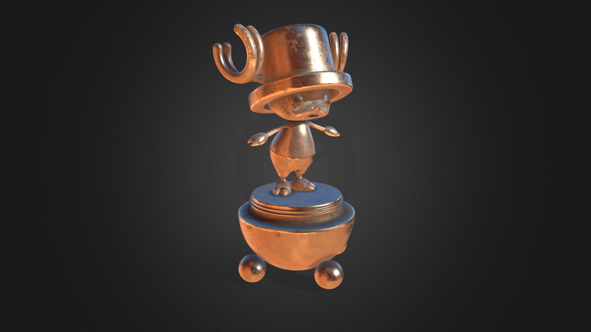 Tony Tony Chopper - Download Free 3D model by 512ui3 (@ArnestoBarraca ...