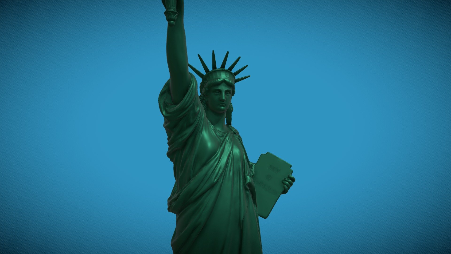 Statue Of Liberty - 3D model by FGArt (@gpdraw) [a3375cb] - Sketchfab
