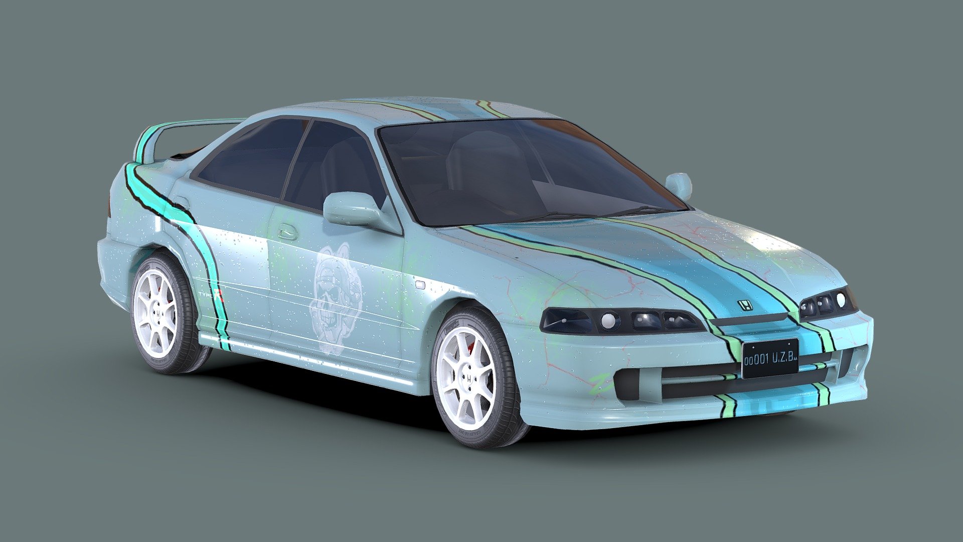 Honda JDM - Download Free 3D model by Arslon.Aminboyv™ (@RxARSLON ...