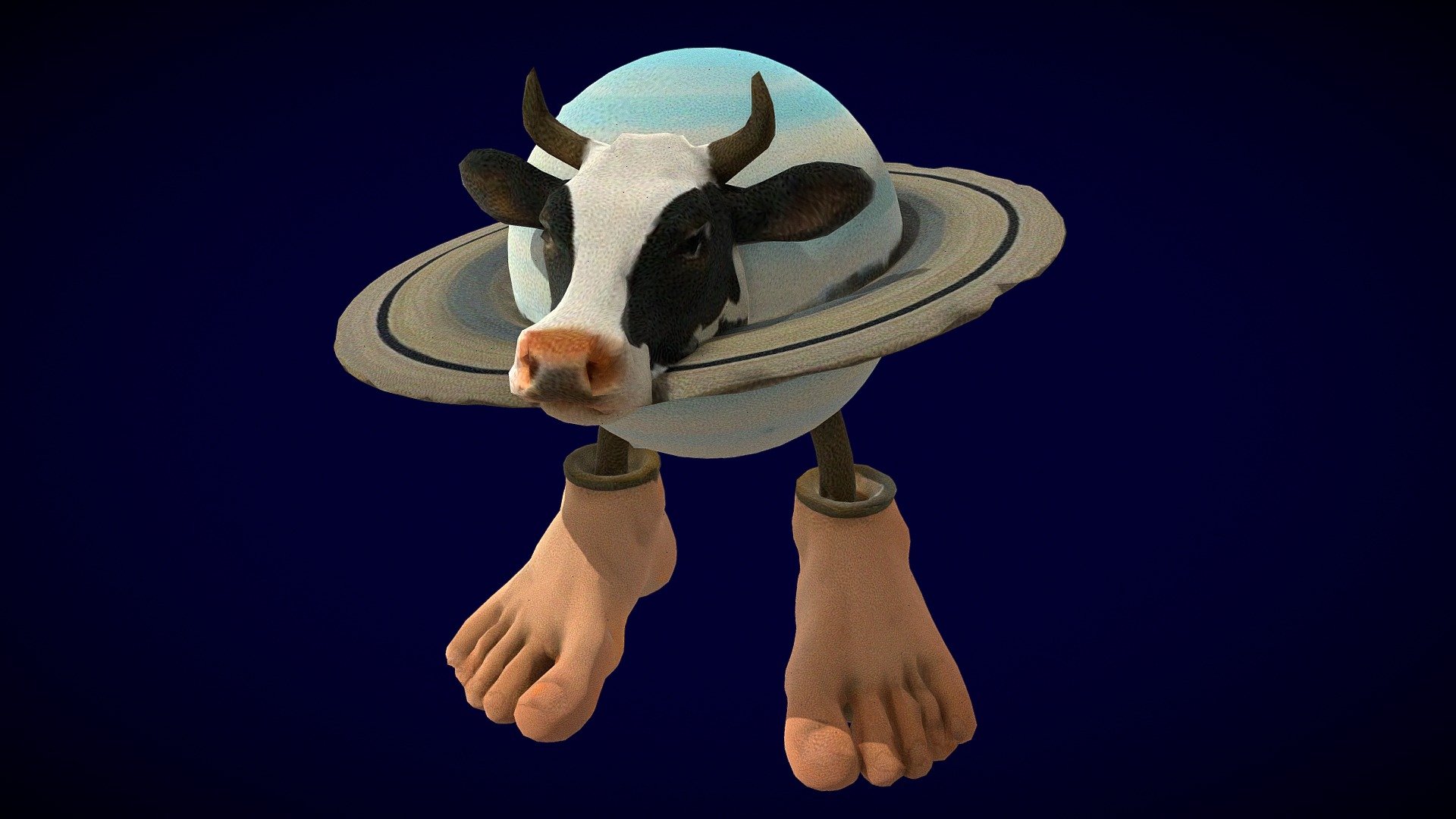 La Vaca Saturno Saturnita - 3D model by KAG3D [a338020] - Sketchfab