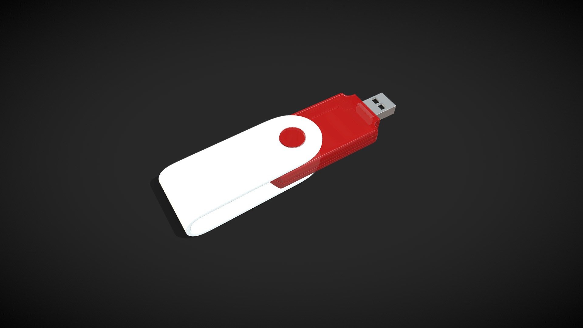 Red and White Pendrive - Buy Royalty Free 3D model by Sandeep Choudhary ...