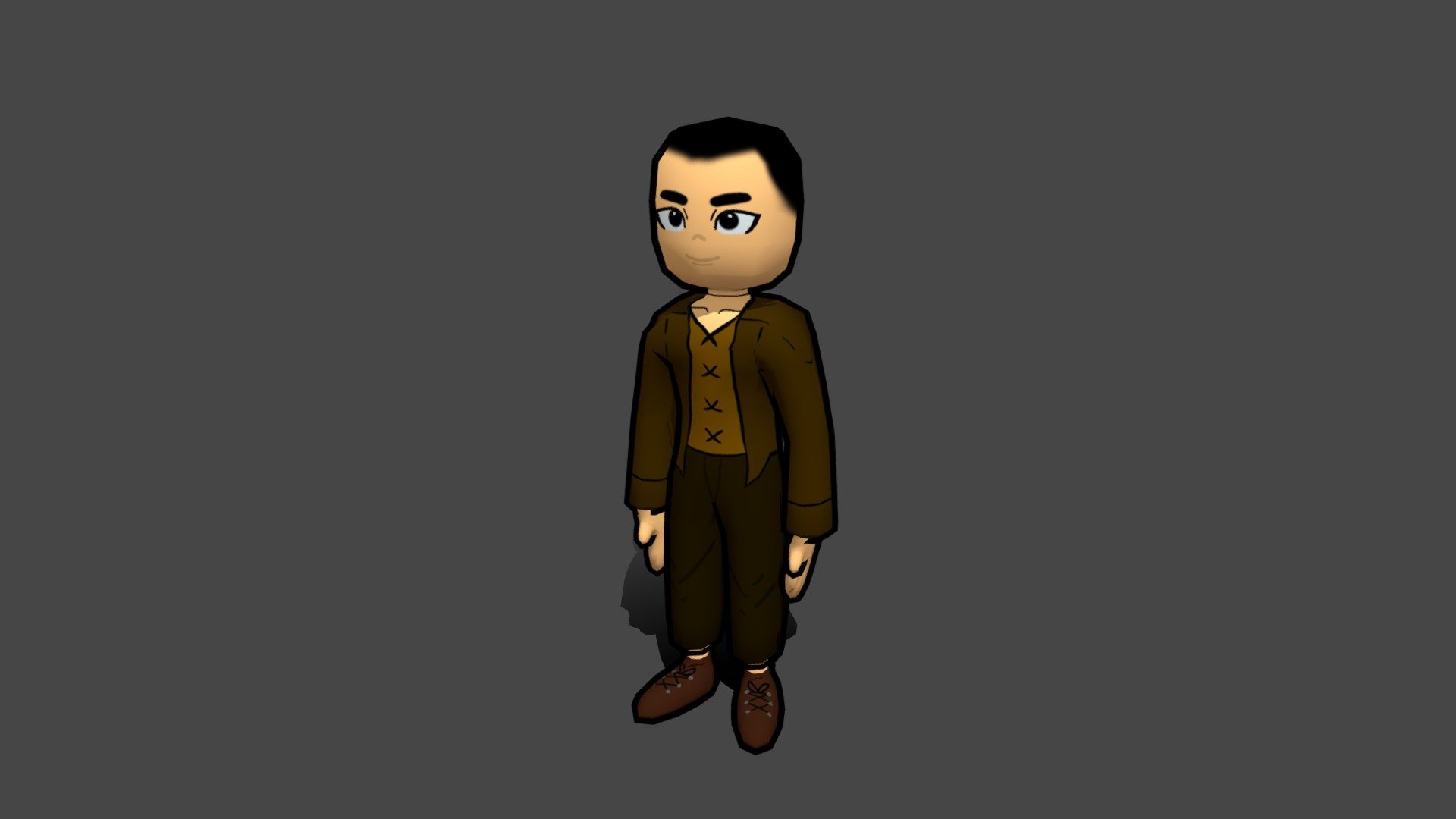 ANIMATED AND TEXTURED CARTOON MAN - 3D model by Constanza_Valenzuela ...