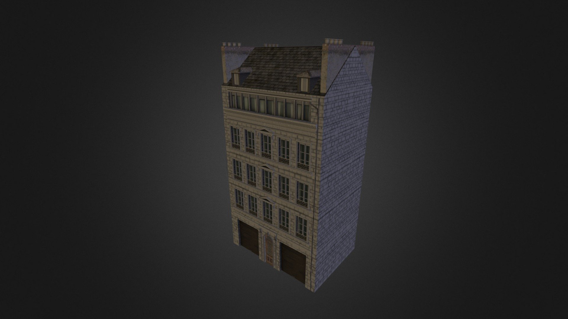 Generic Building - 3D model by Chris (@ChrisYIA) [a33FsQ6] - Sketchfab