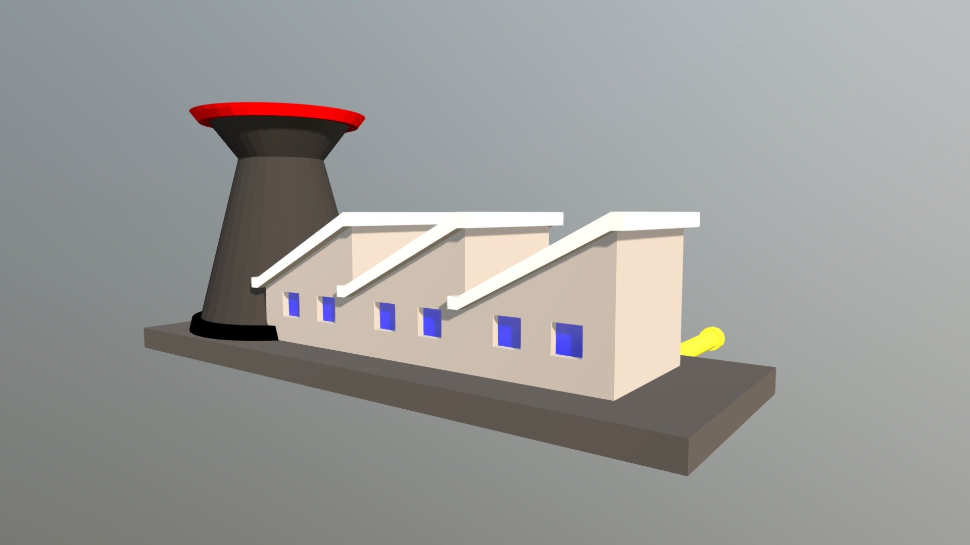 Factory - Download Free 3D model by Sba Stuff (@sbastuff) [a33db77 ...