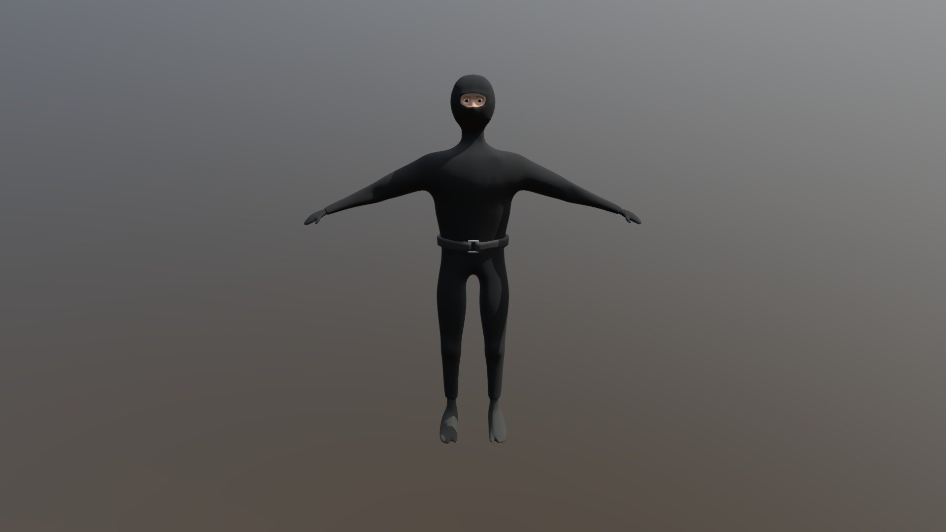 Ninja - 3D model by JoseMeneses [a33de41] - Sketchfab