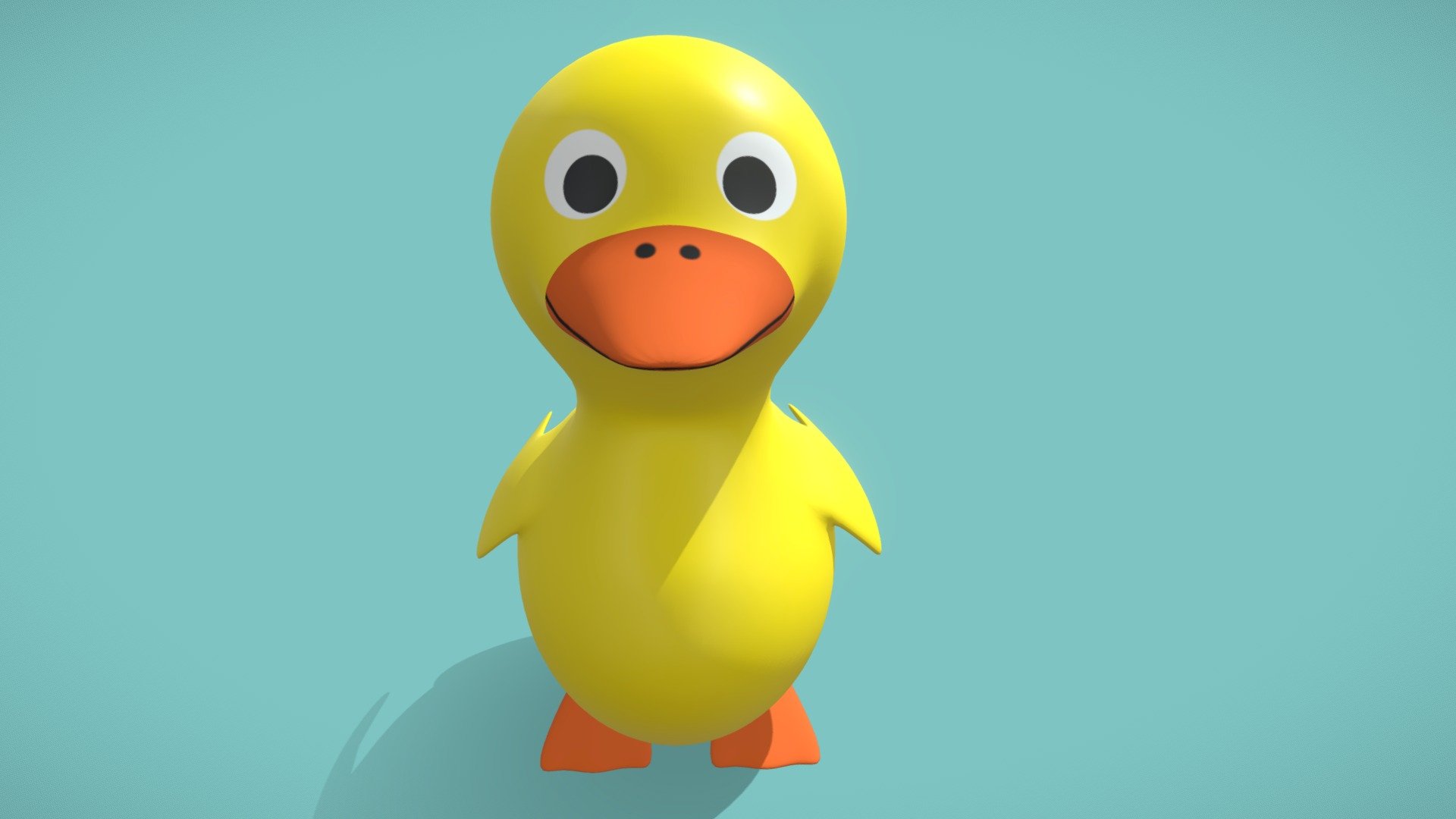 Baby duck - Download Free 3D model by patspet [a33f6e5] - Sketchfab