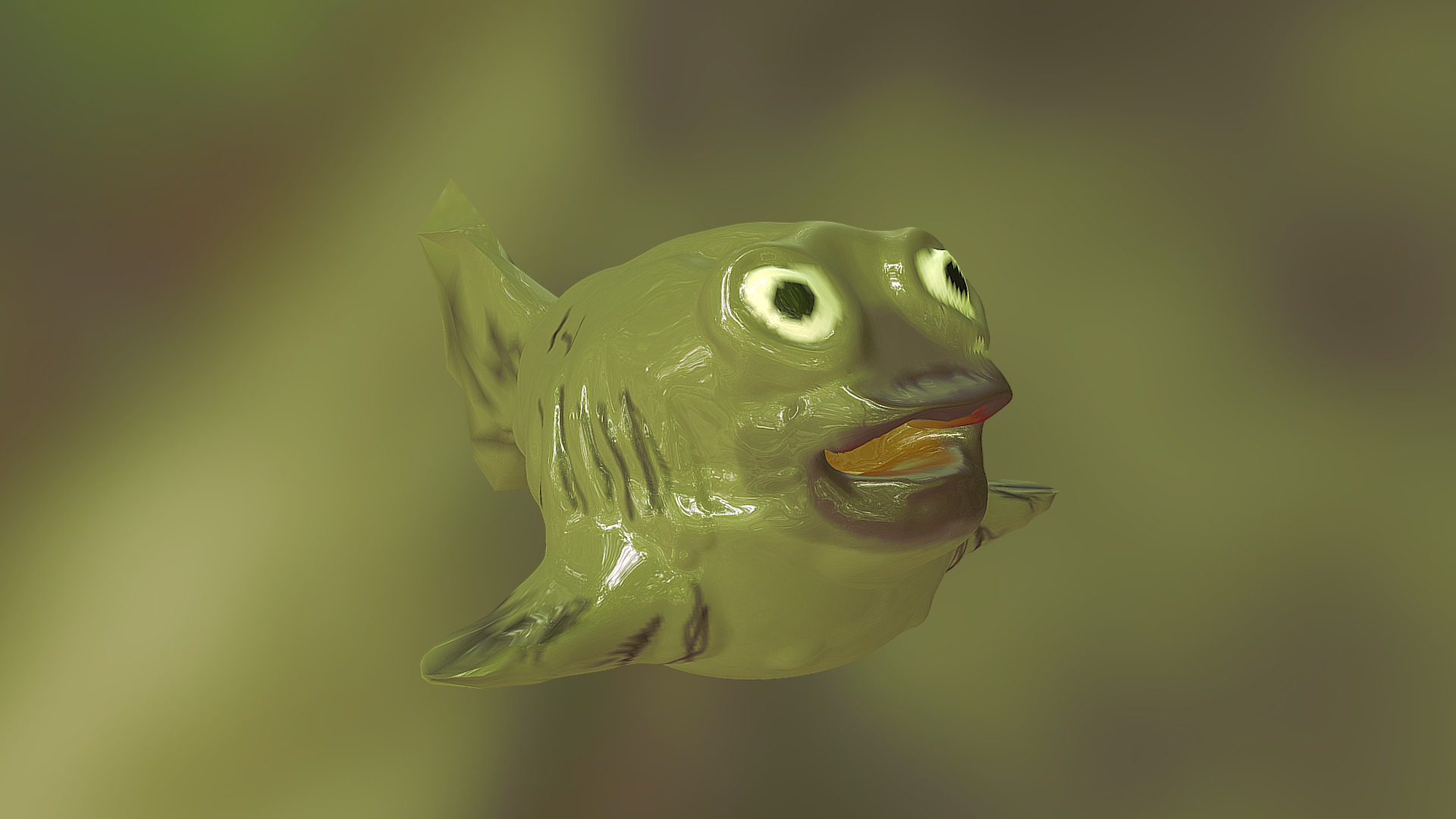 Radioactive Fish - Download Free 3D model by unwant3d [a340314] - Sketchfab
