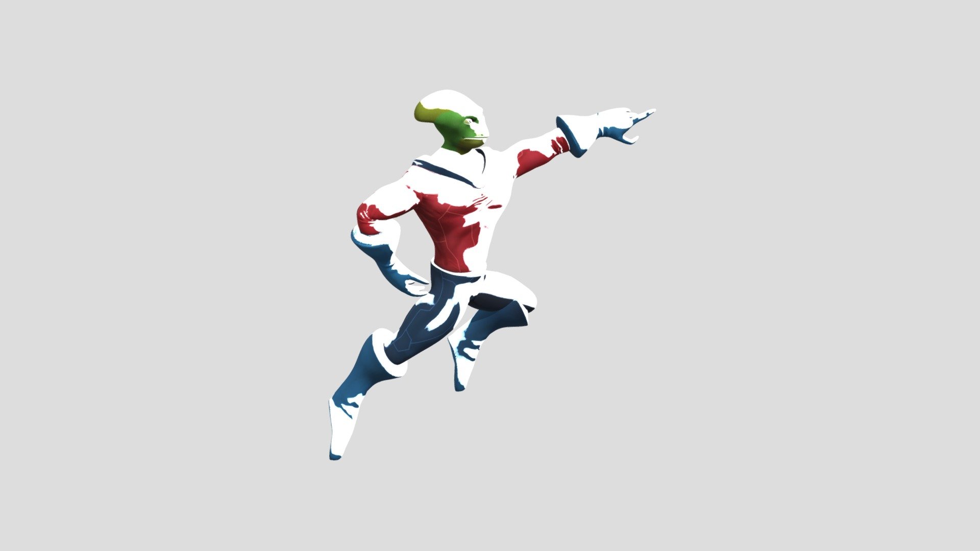 Alien_test_ Character - 3D model by kirstenmurphyy [a34051c] - Sketchfab