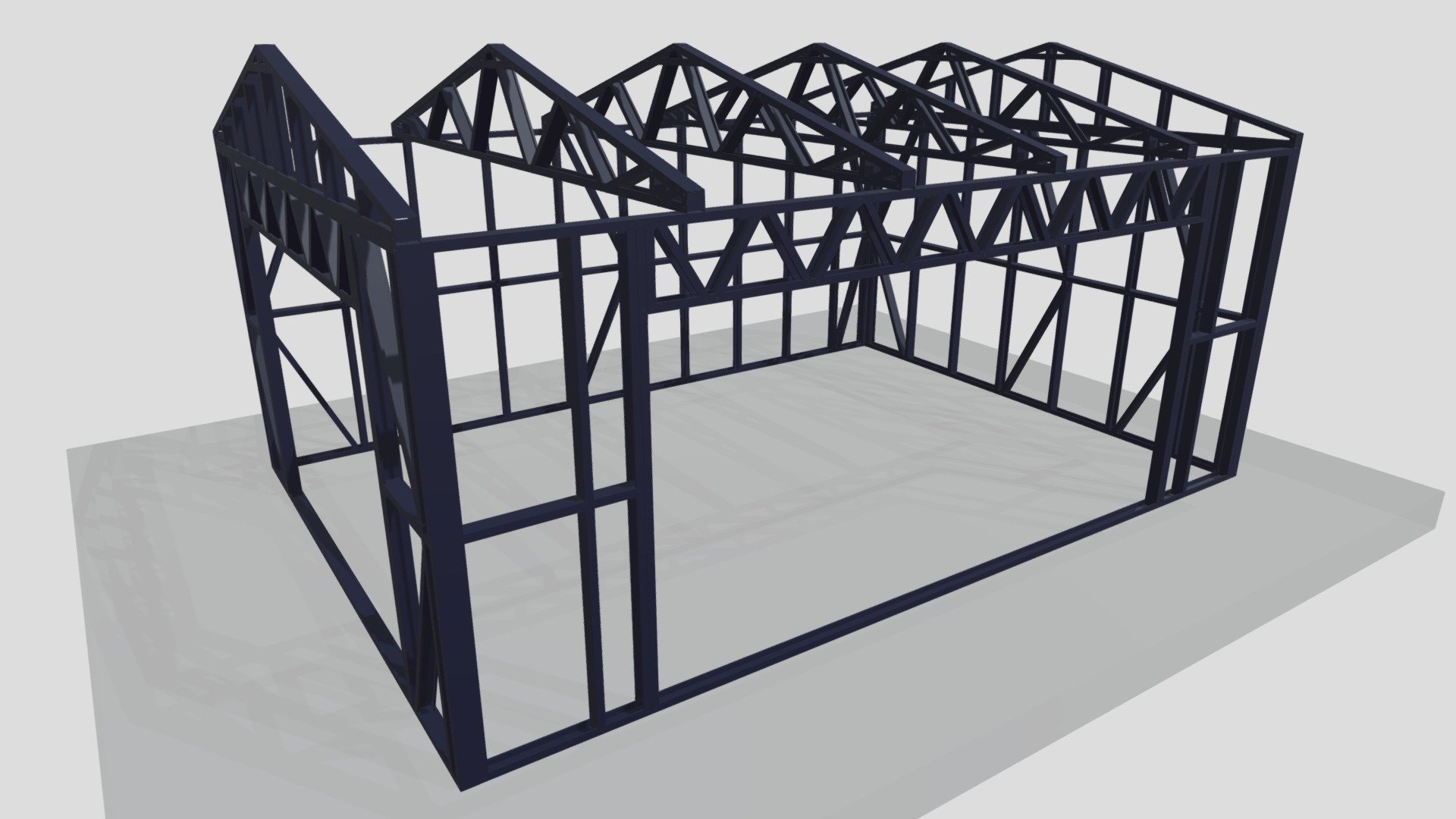 Single Garage - 3D model by THE SILVER FRAMES COMPANY (@PictonITM ...