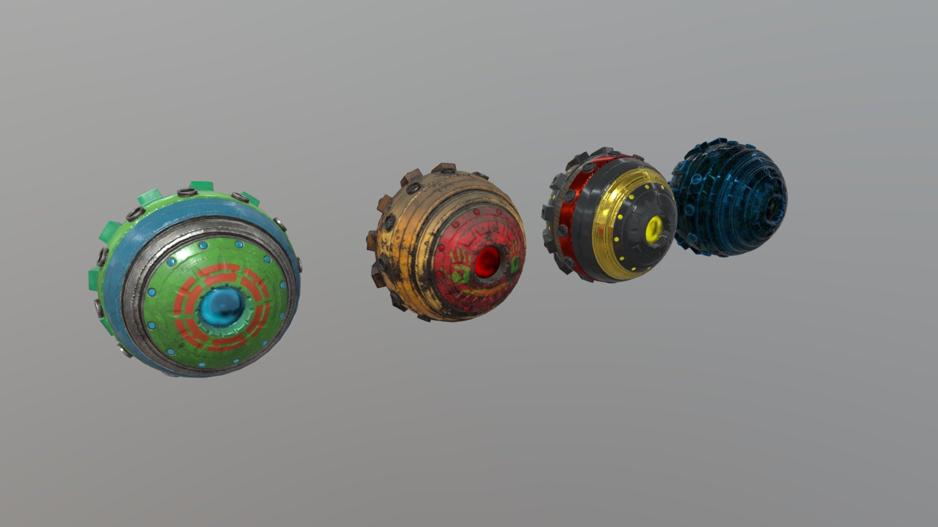 SCIFI Drone Phobos - Buy Royalty Free 3D model by hellatze [a343e86 ...