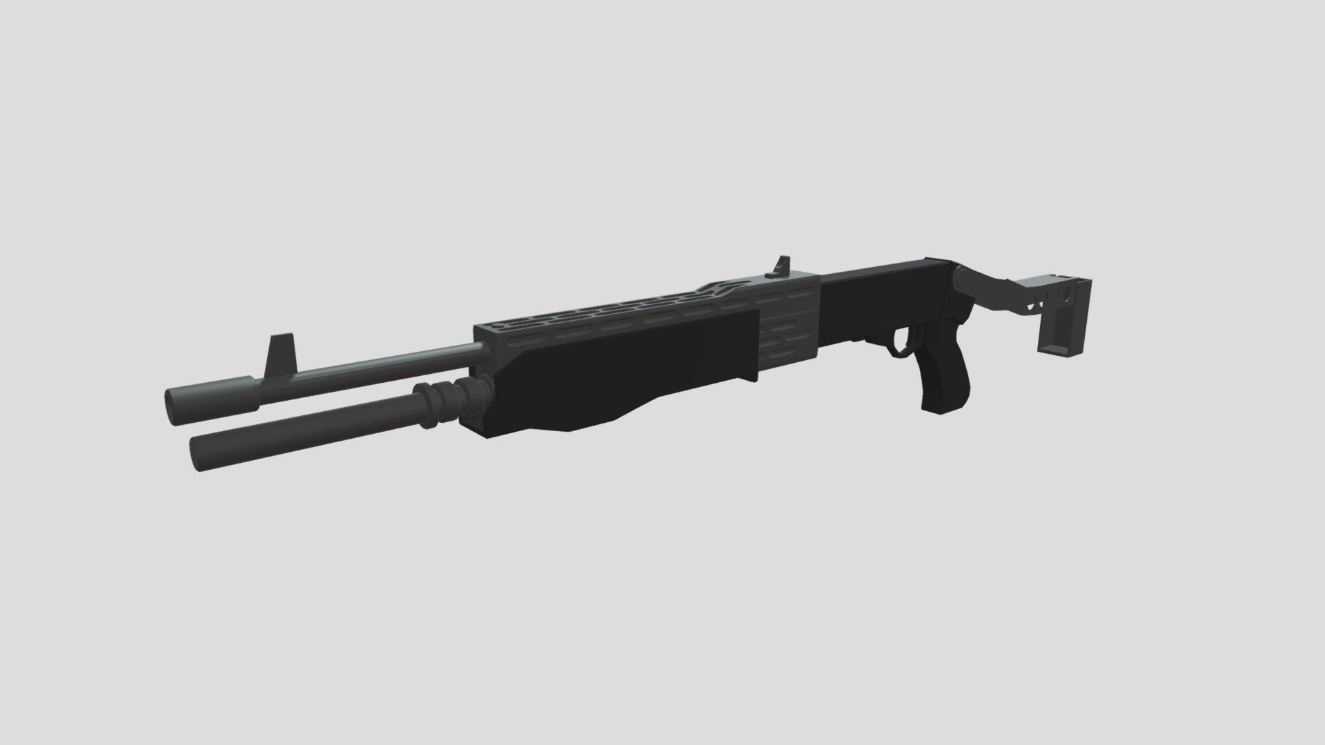 SPAS-12 Shotgun - Download Free 3D model by Monton Pomsa (@Monton_Pomsa ...