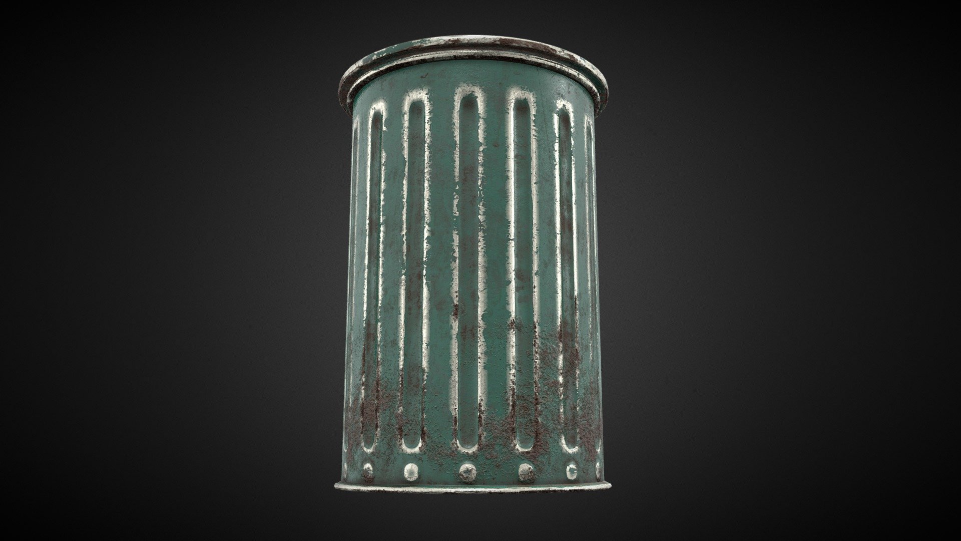 Game Ready Asset - Trash Can - Download Free 3D model by poala [a3457ad ...