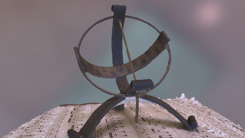 Sundial (Sun Clock) - Download Free 3D model by levhvoya [a3466a8 ...