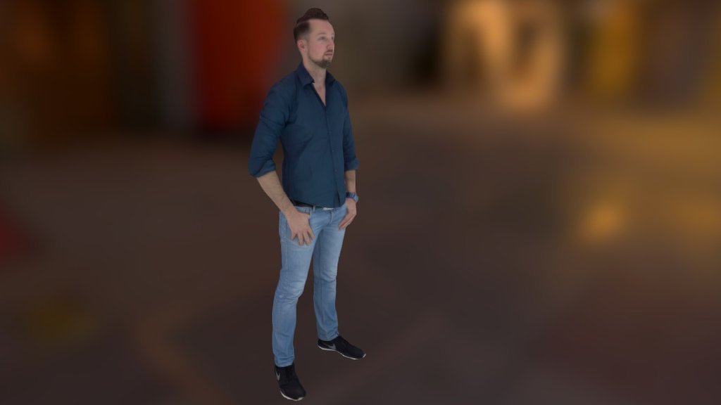 Ruud van den Muijzenberg (Rudy Lime) - 3D model by 3D Selfie Scans ...