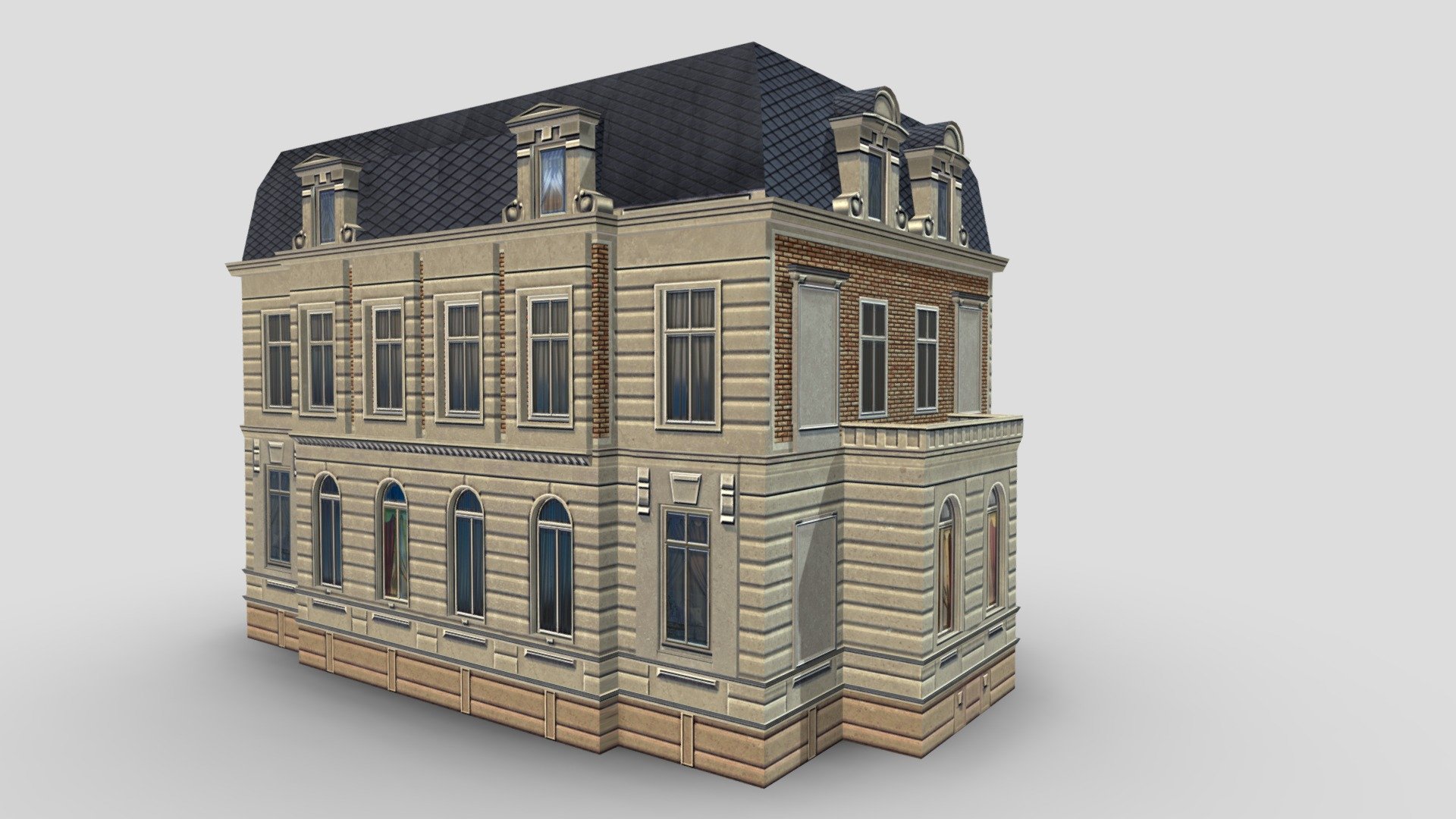 Building 3D Model - 3D model by Kailash H Kanojia (@KailashHKanojia ...