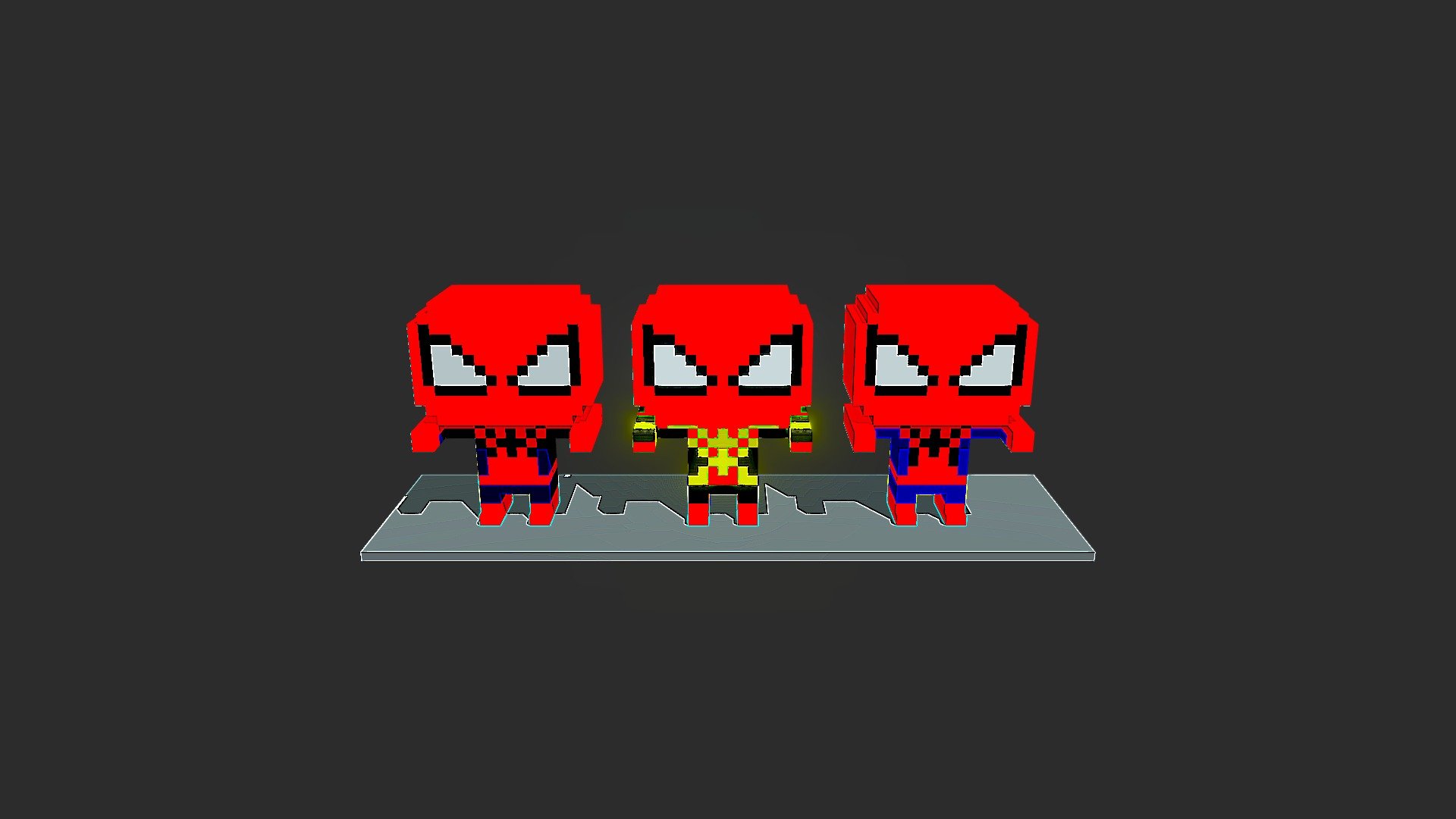 Three Spider-People - Download Free 3D model by mitchellgarcia1009 ...