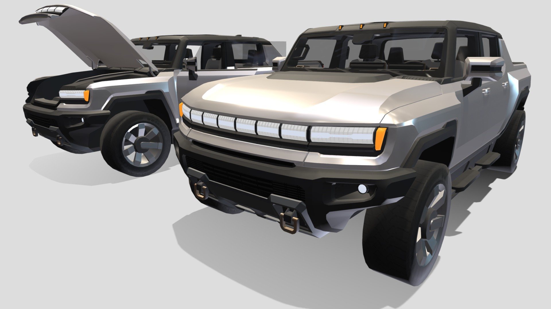 Hummer EV - 3D model by entervent [a34f4e8] - Sketchfab
