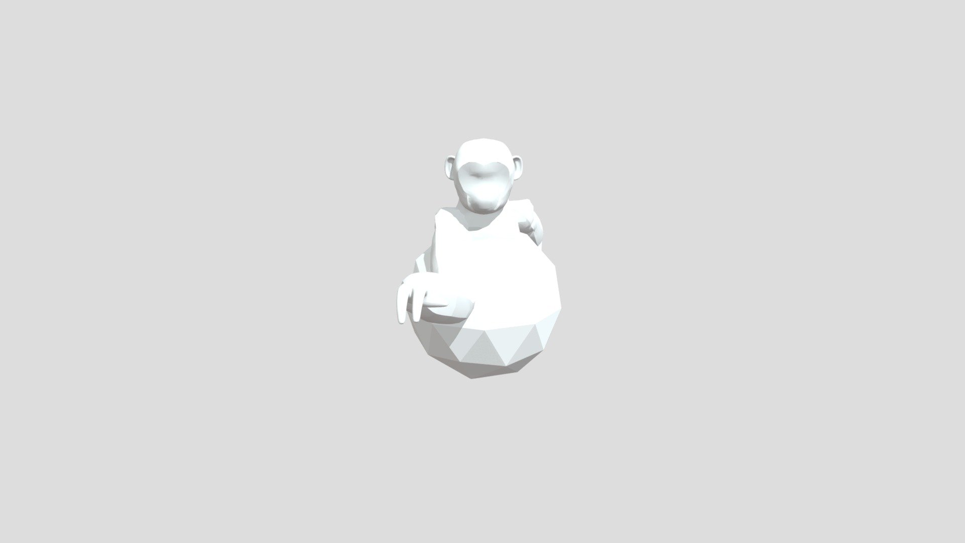 monke monster thing - 3D model by seanm24756 [a351279] - Sketchfab