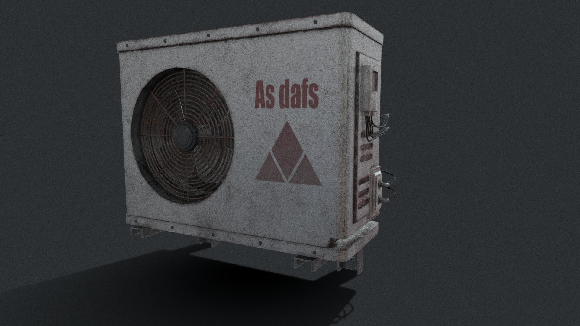 air conditioner rusty - Download Free 3D model by meipal ...