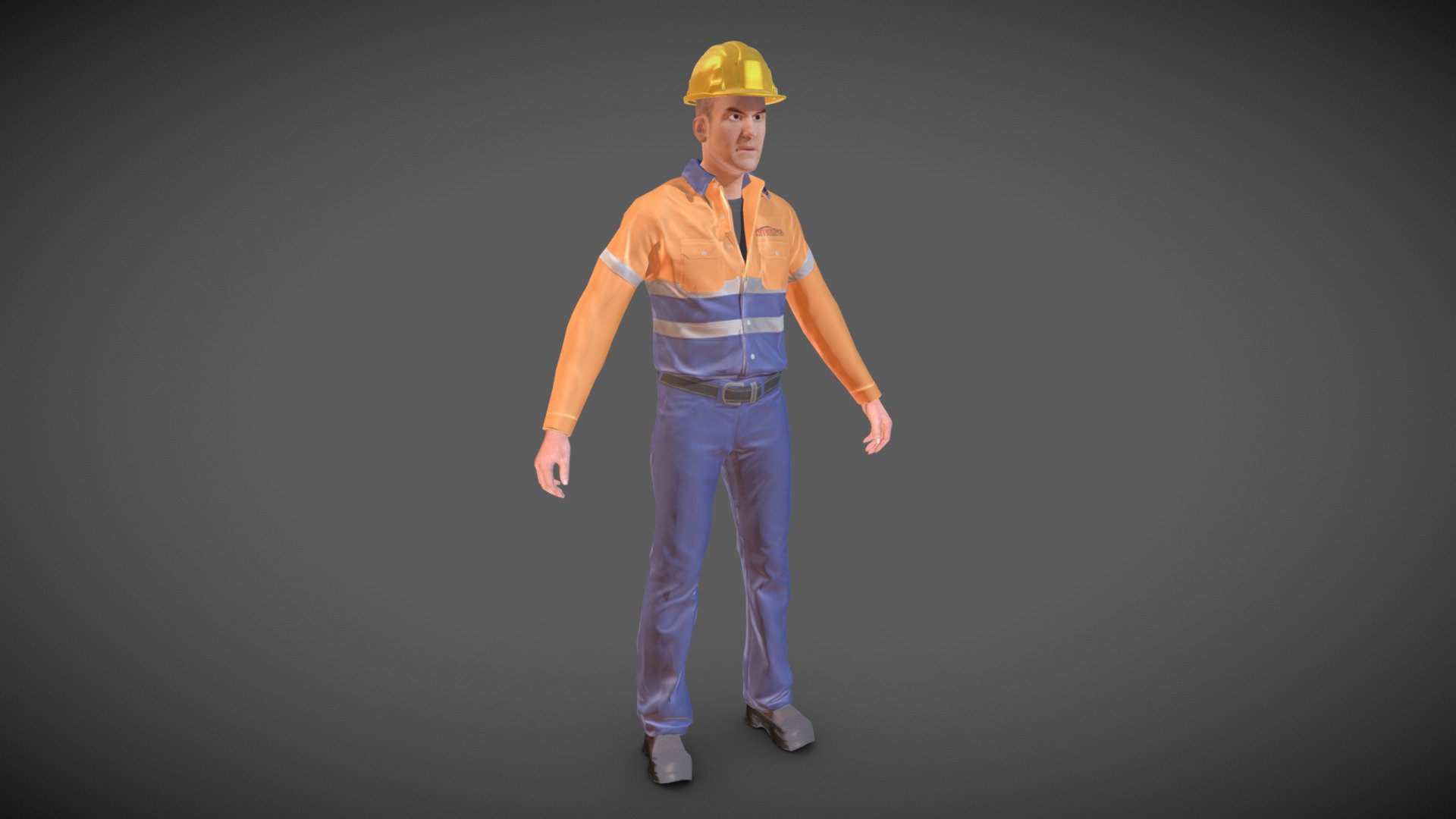Worker - 3D model by SANTA (@sangost01) [a351cc5] - Sketchfab