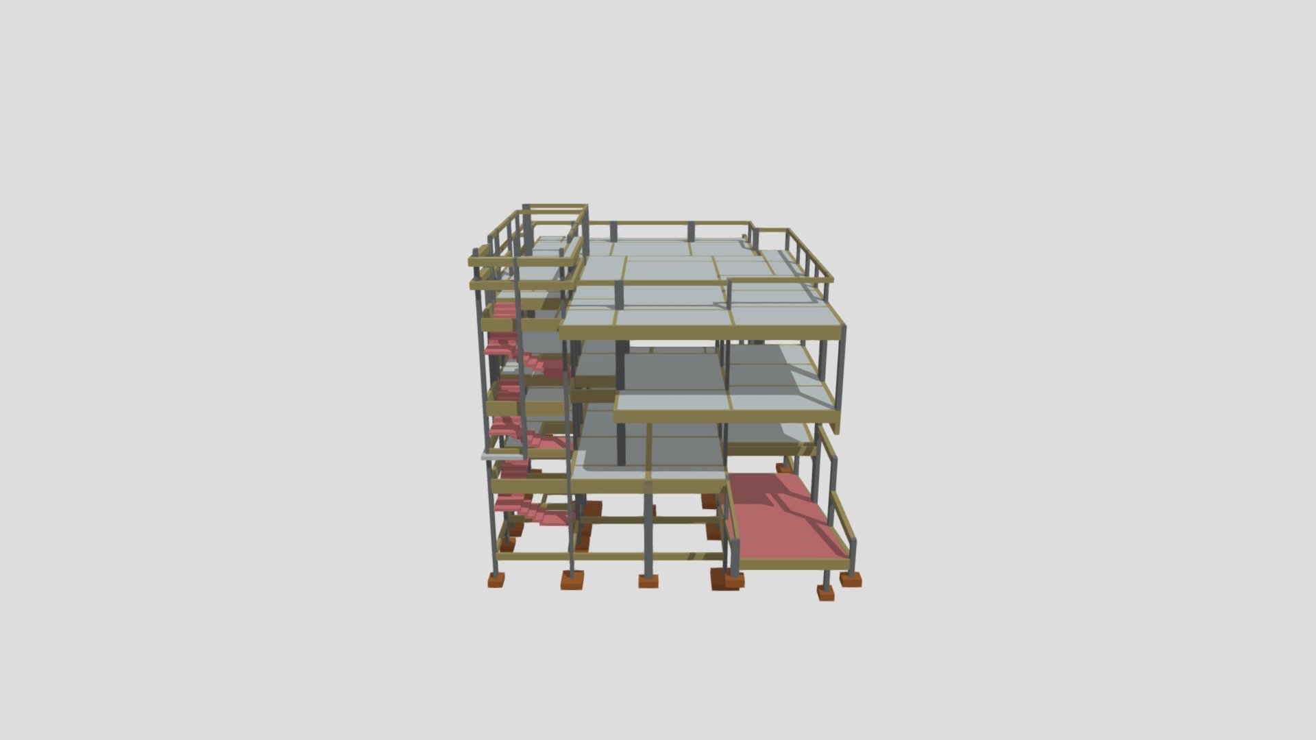 dxf_estrutura - 3D model by britosconstrutora [a353165] - Sketchfab