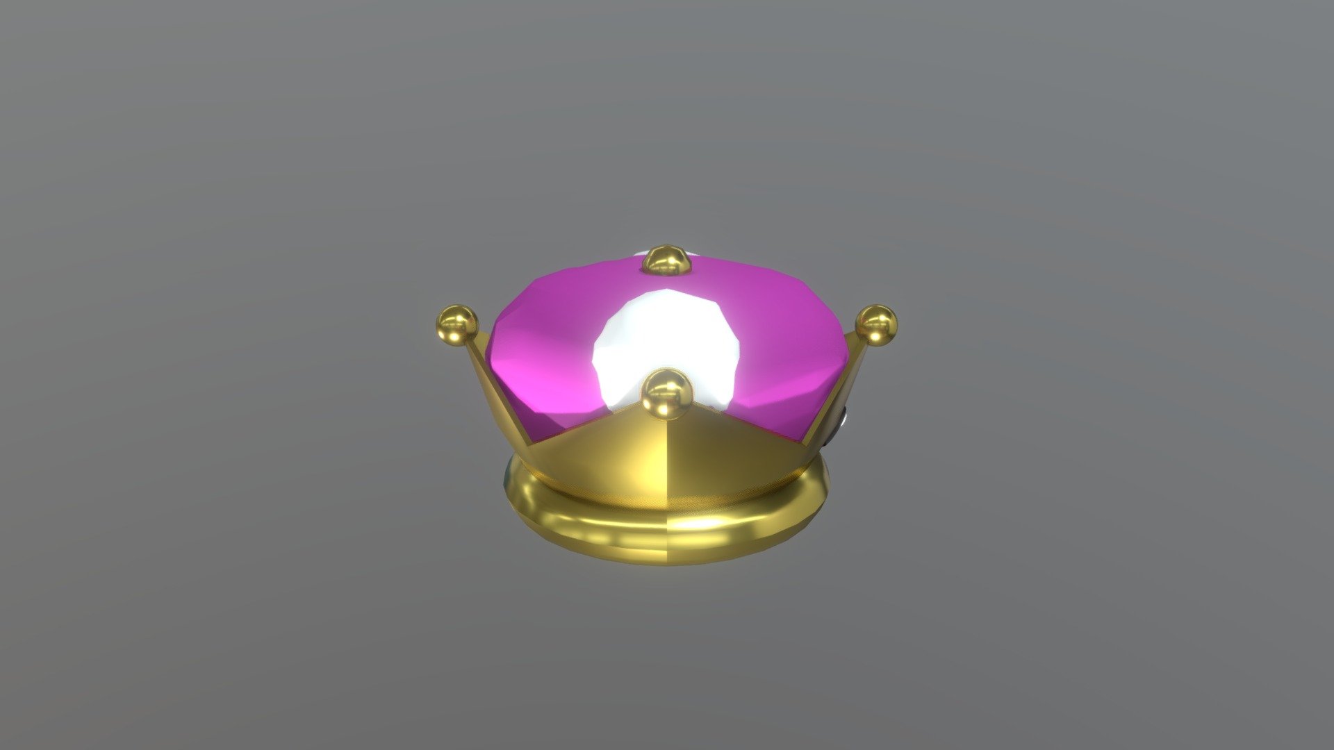 Princess Bowser crown - 3D model by cason.dumont [a35349b] - Sketchfab