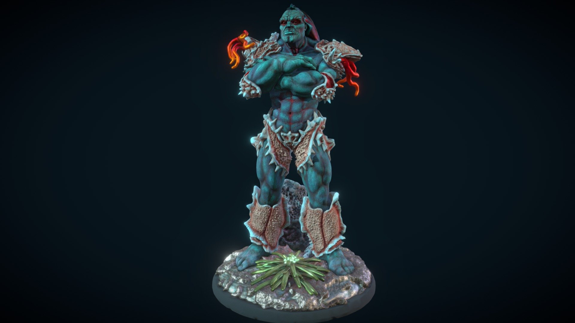 Olmen - Miniature - 3D model by Yohan [a3536ed] - Sketchfab
