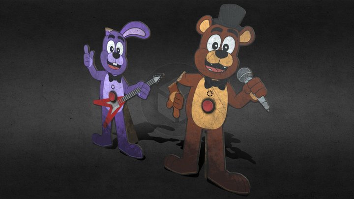 Fnaf 3D models - Sketchfab