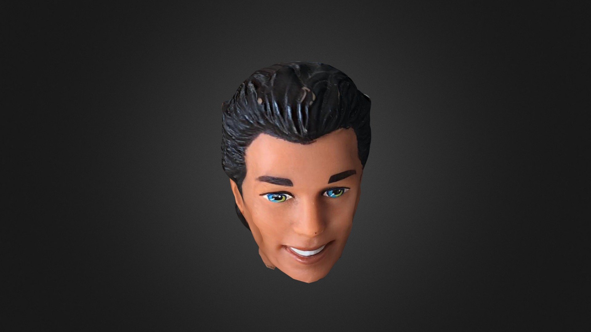 Cabeza de Ken - 3D model by Lucila Barone (@lucila.a.barone) [a353a3c ...