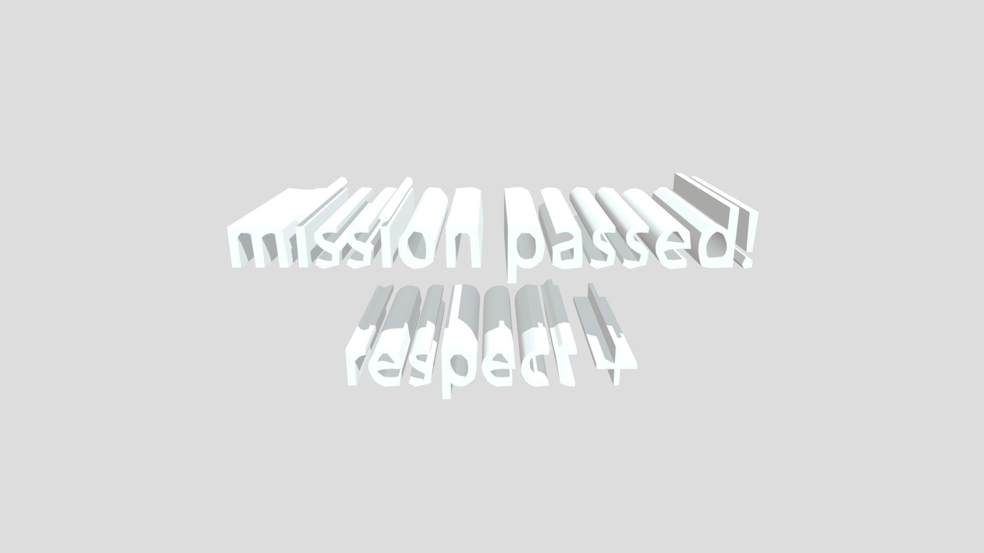 mission passed! - 3D model by Andy930708 [a3540a7] - Sketchfab