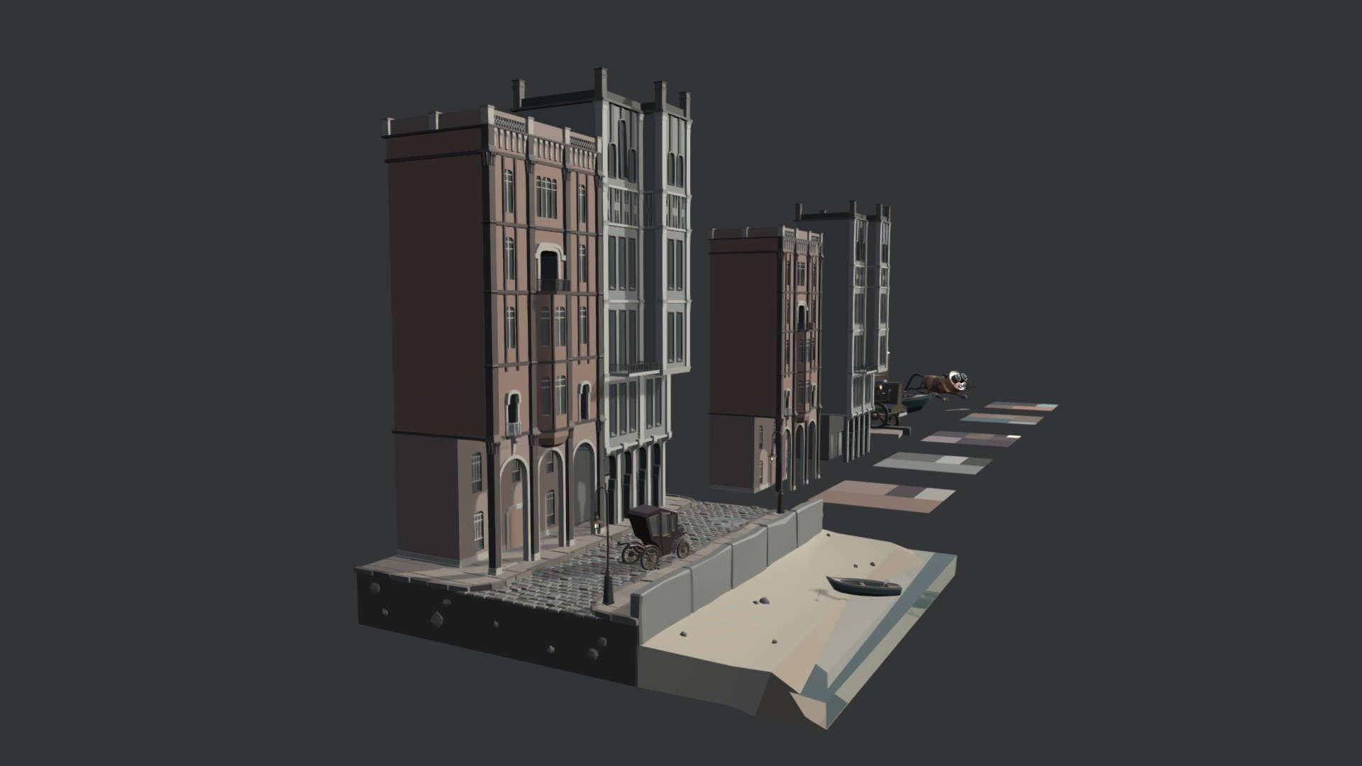 HW5_Colored_drafts - Download Free 3D model by dopeva [a3562d8] - Sketchfab