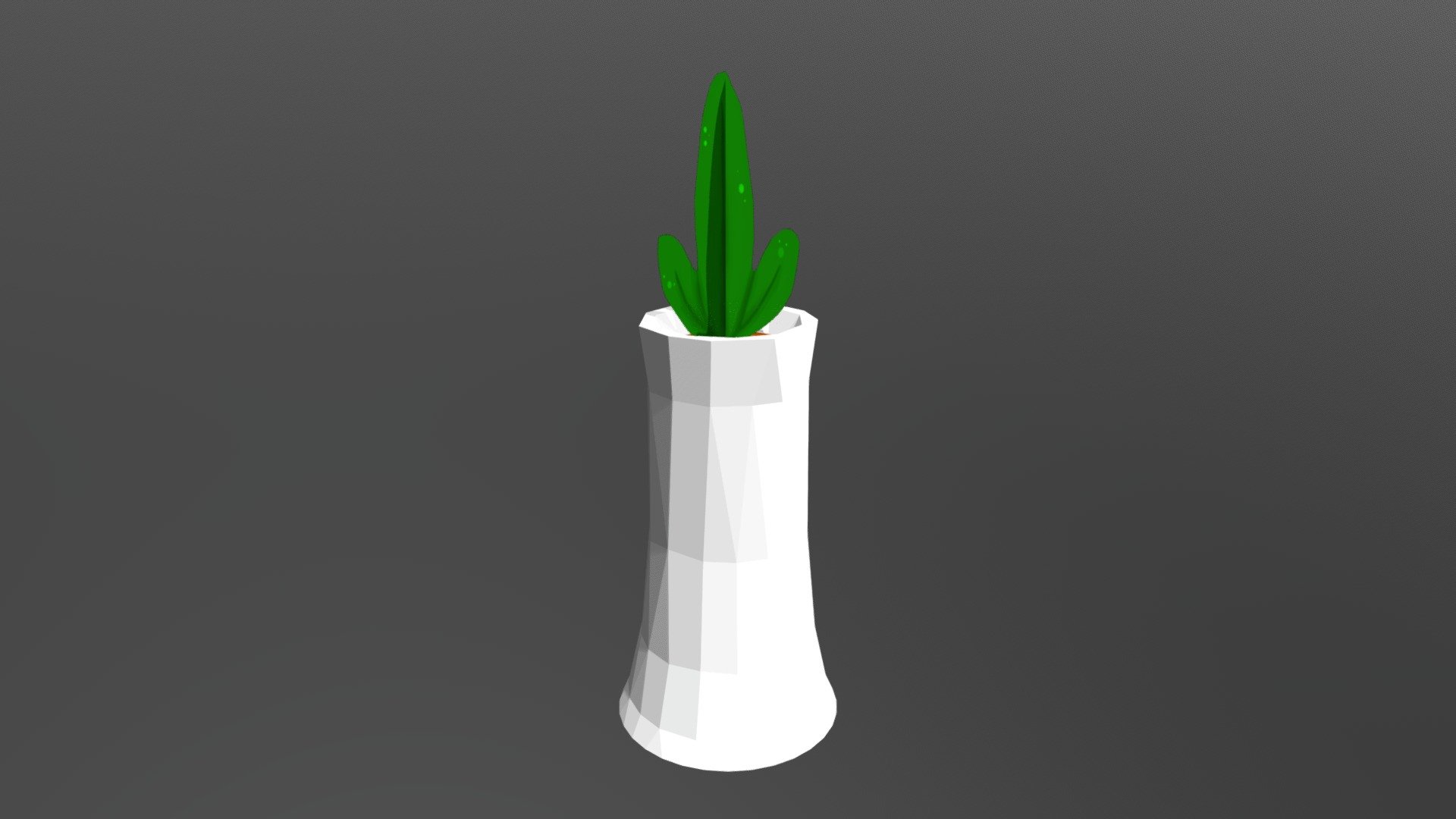 Hand Painted Low Poly Flower Pot #2 - 3D model by HeyImAmethyst ...
