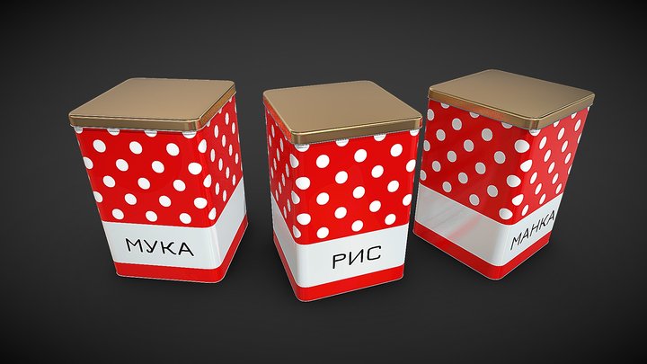 Can 3D models - Sketchfab