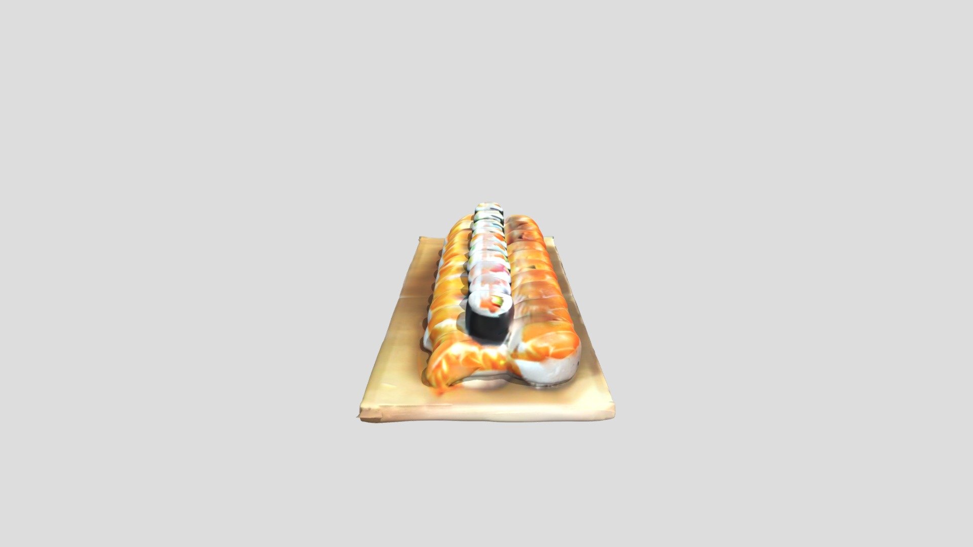 Ultimate Sushi Platter: Realistic 3D Model - 3D model by SALWA ZAM ...