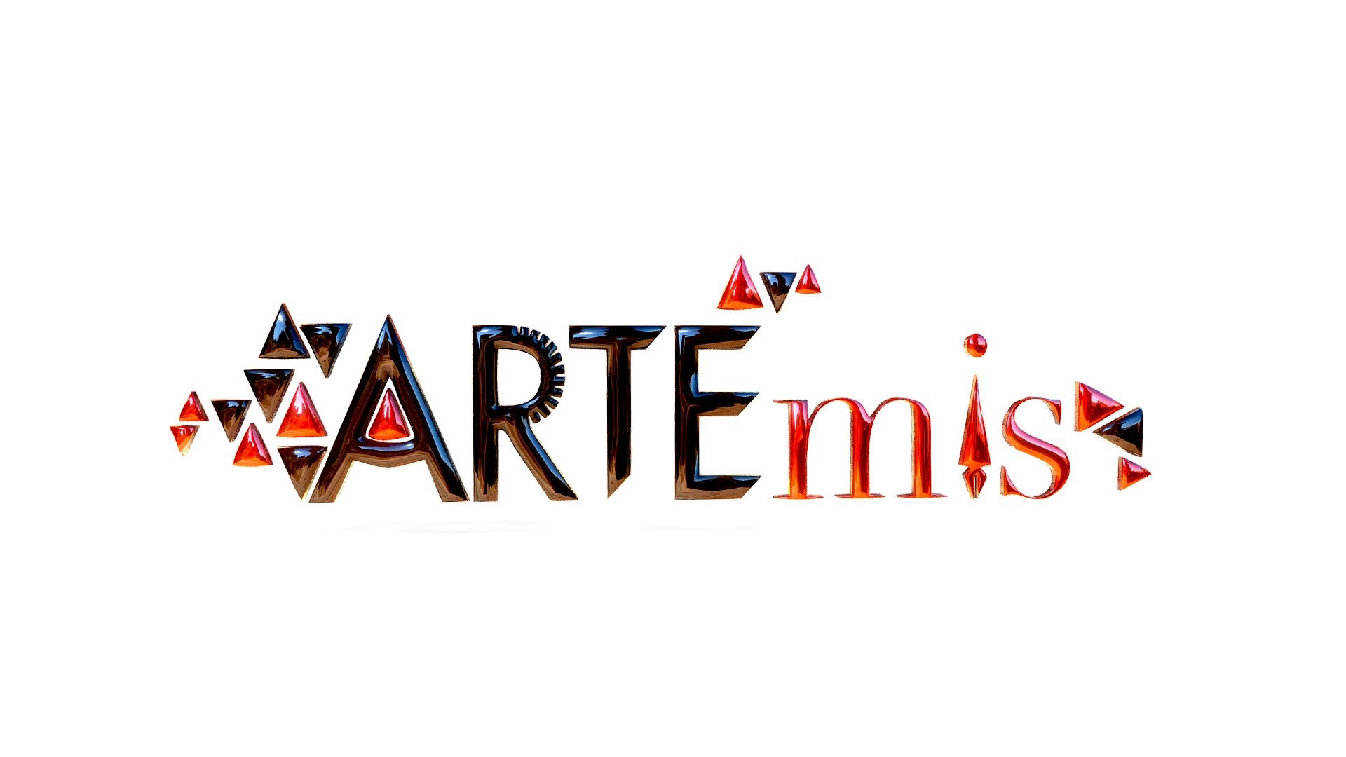 Artemis 3D Typography - 3D model by ARTEMIS WENG (@artemisweng ...