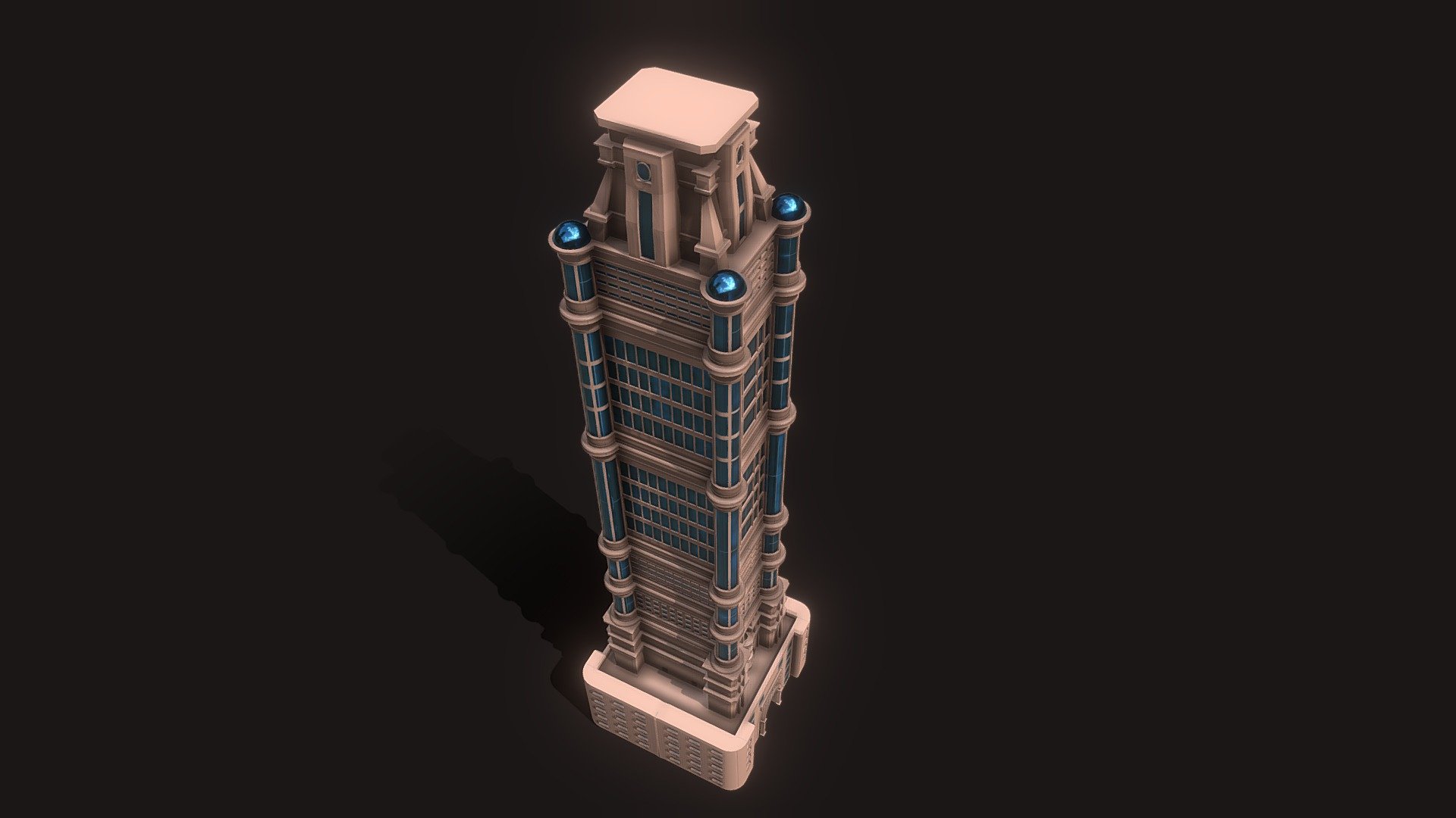 Mega Tower - Download Free 3D model by R-LAB (@rakshaan) [a35a969 ...