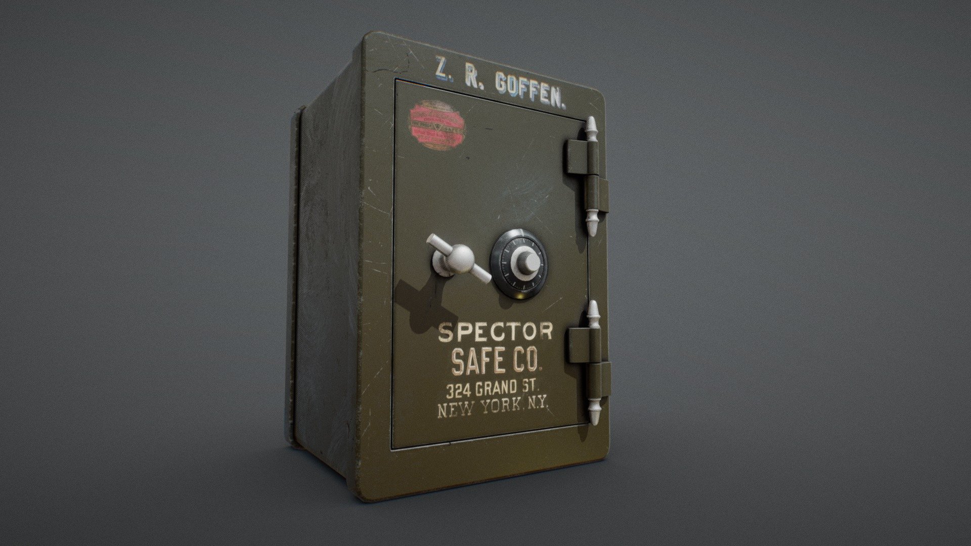 Old safe - Download Free 3D model by Fayruso [a35cfc0] - Sketchfab