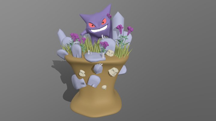 Gengar 3D models - Sketchfab