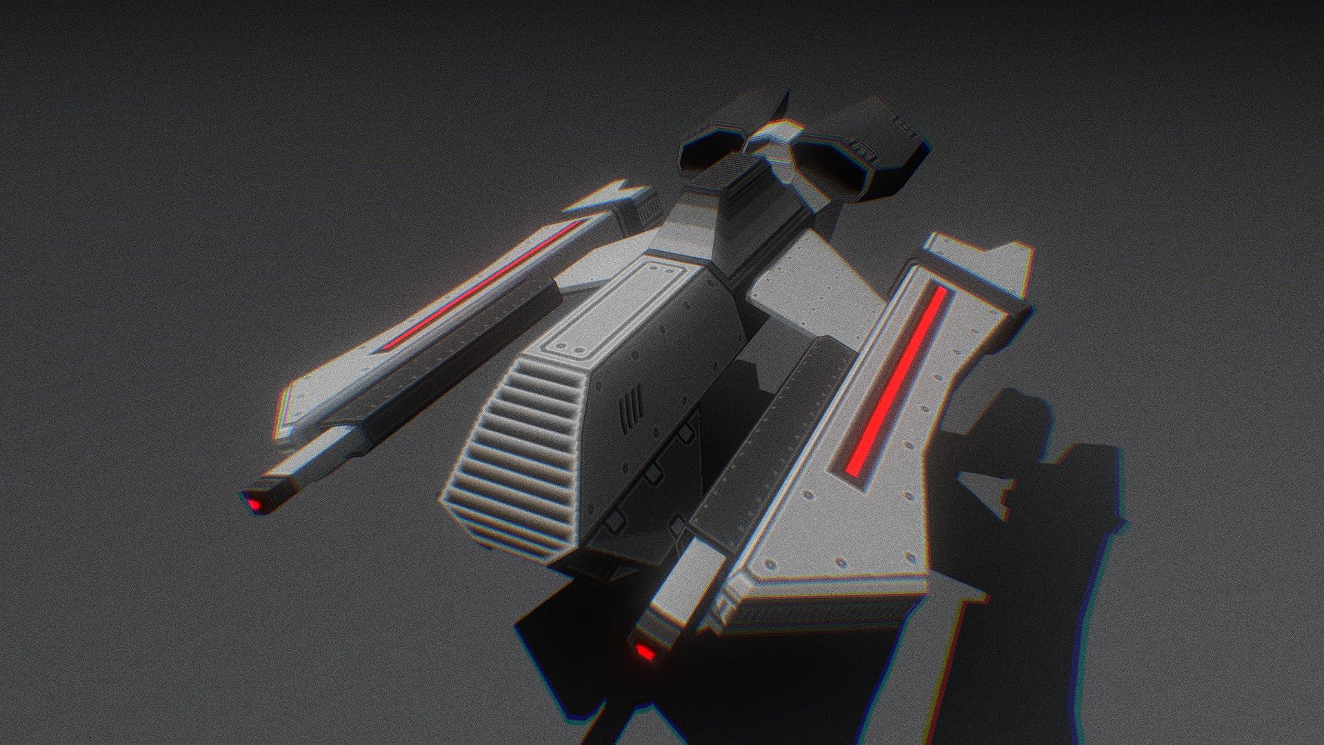 Regalian Fighter - Enemy - 3D model by guizanchett [a35e947] - Sketchfab