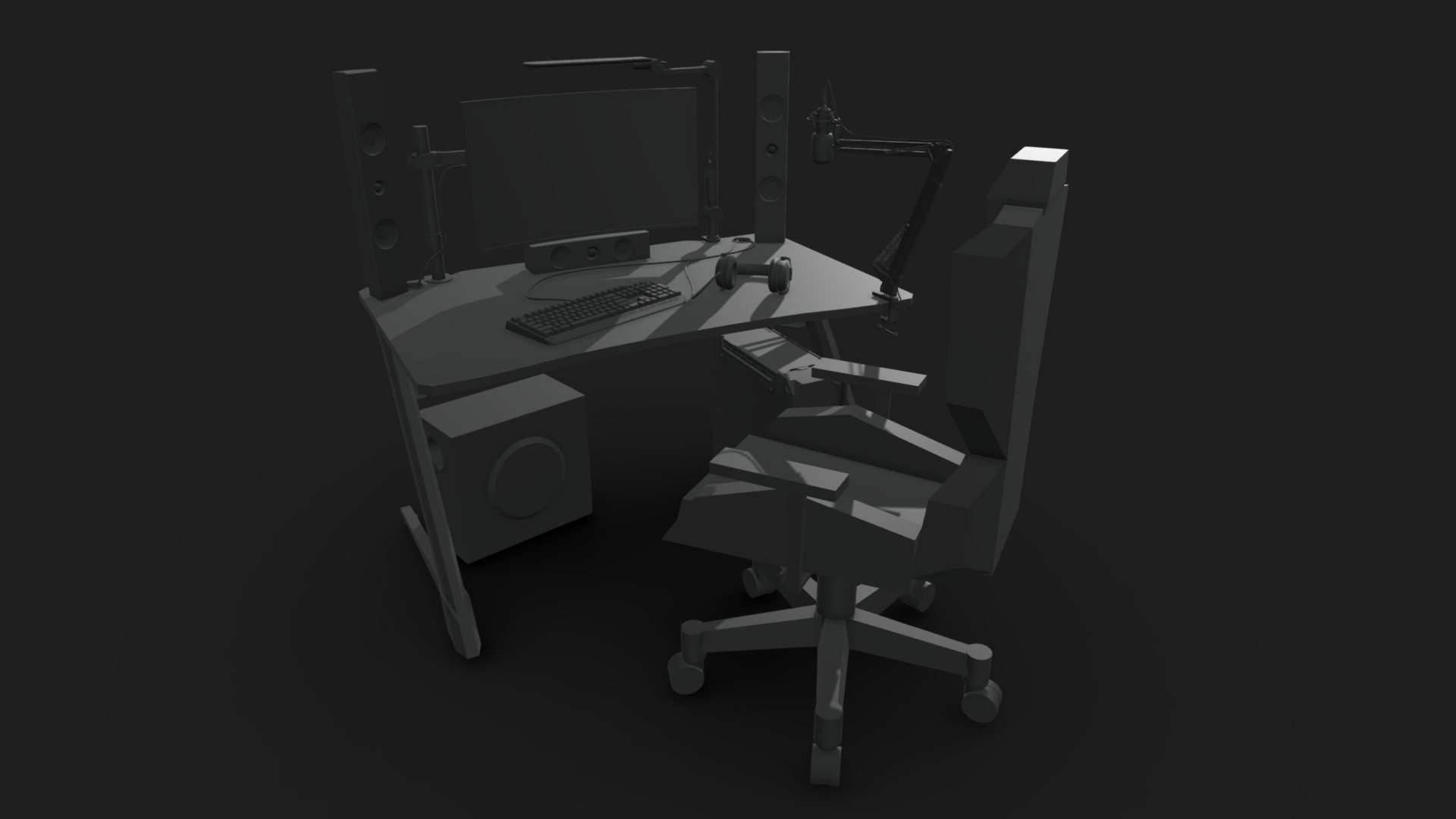 My first blockout - Download Free 3D model by Cyberbash [a3601af ...