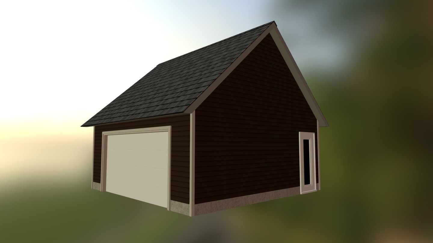 Garage 2 v2 - 3D model by Imagine3D [a3632c4] - Sketchfab