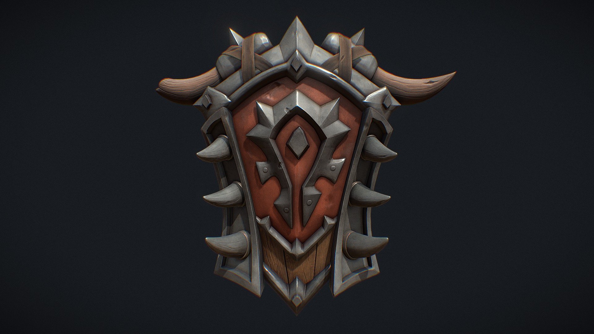 Horde Shield - 3D model by Yelcom (@yelcomaromsa) [a363c96] - Sketchfab