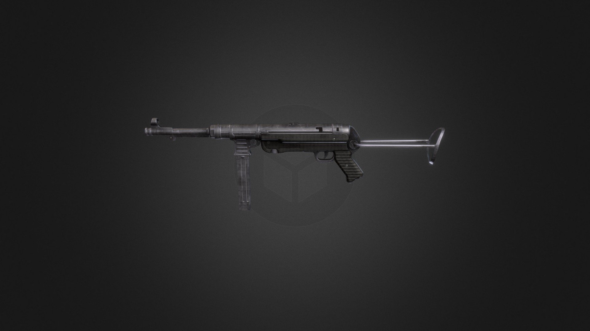 MP-40 - Download Free 3D model by DeathKing680 [a363e94] - Sketchfab