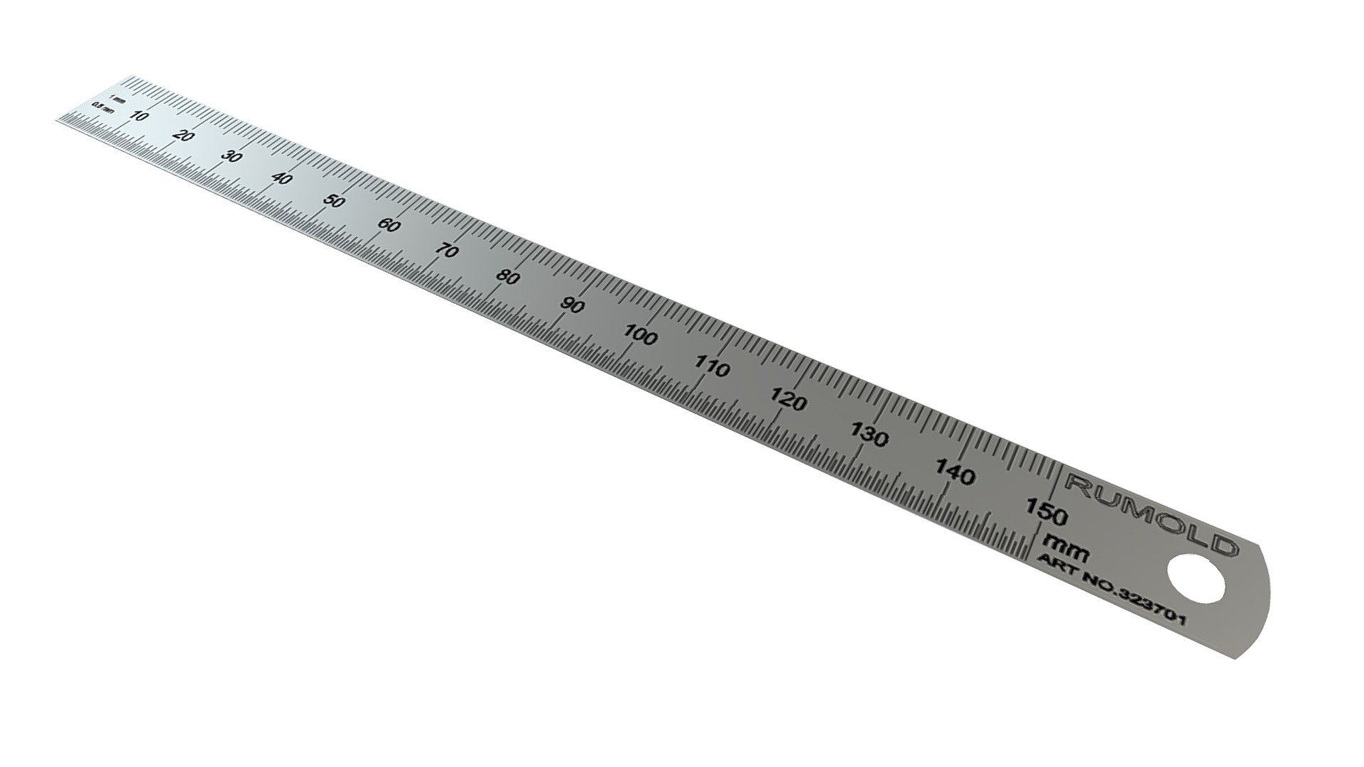 Steel / Metal Ruler - Buy Royalty Free 3D model by Studio Lab ...