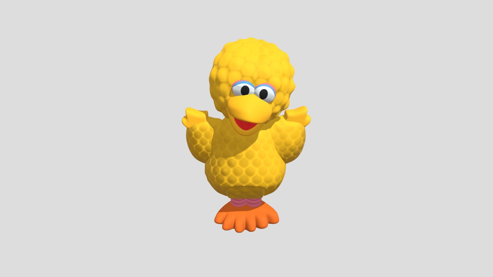 BigBird - 3D model by migzlao20 [a36573d] - Sketchfab