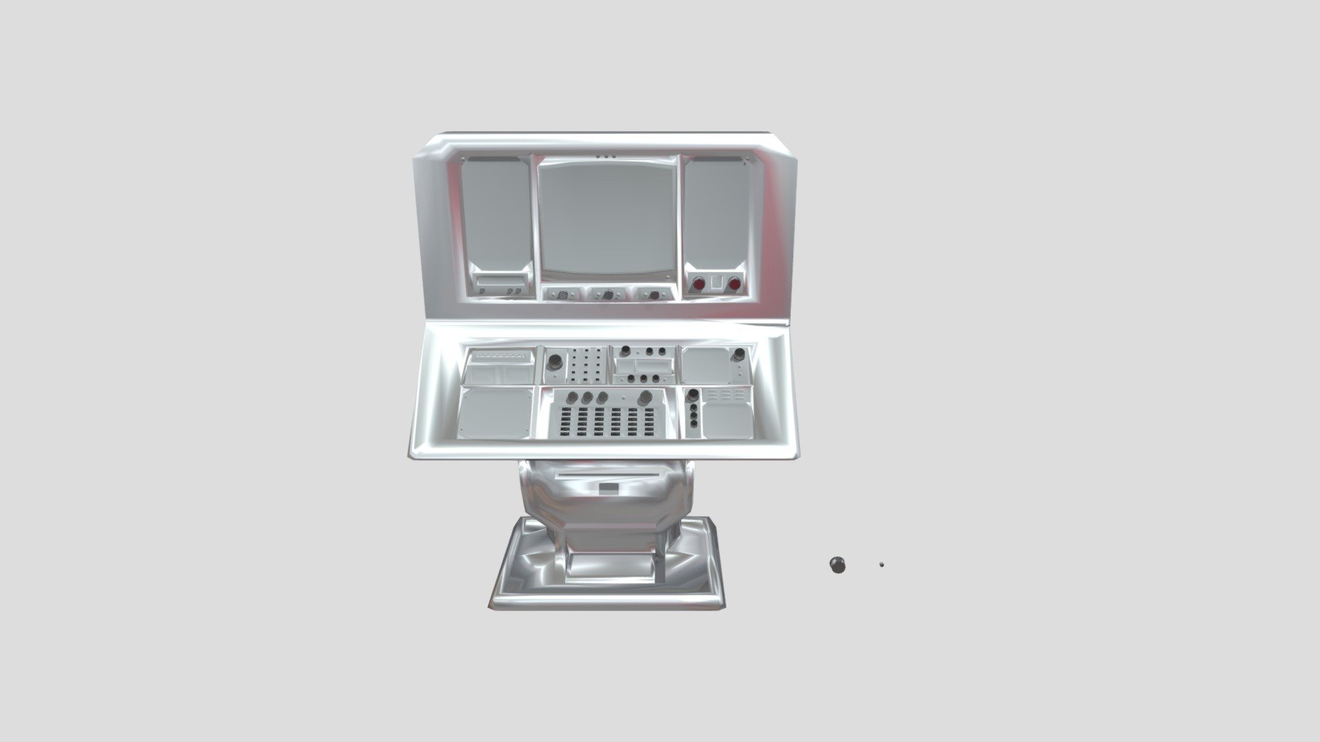 Sci-Fi Control Panel - Download Free 3D model by vandoughairyhunx ...