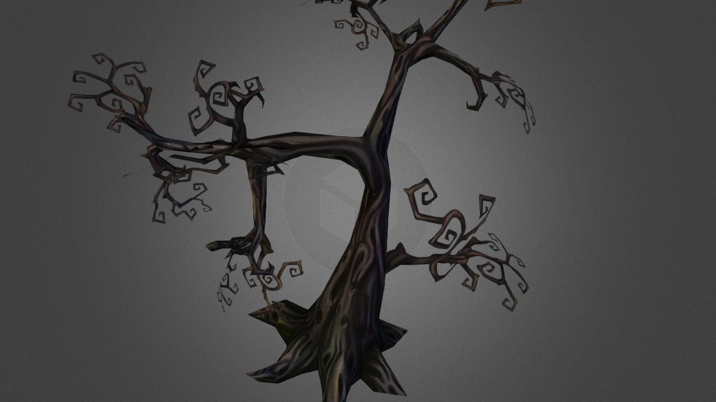 Spooky Dead Tree - 3D model by 3dfancy [a3686e4] - Sketchfab
