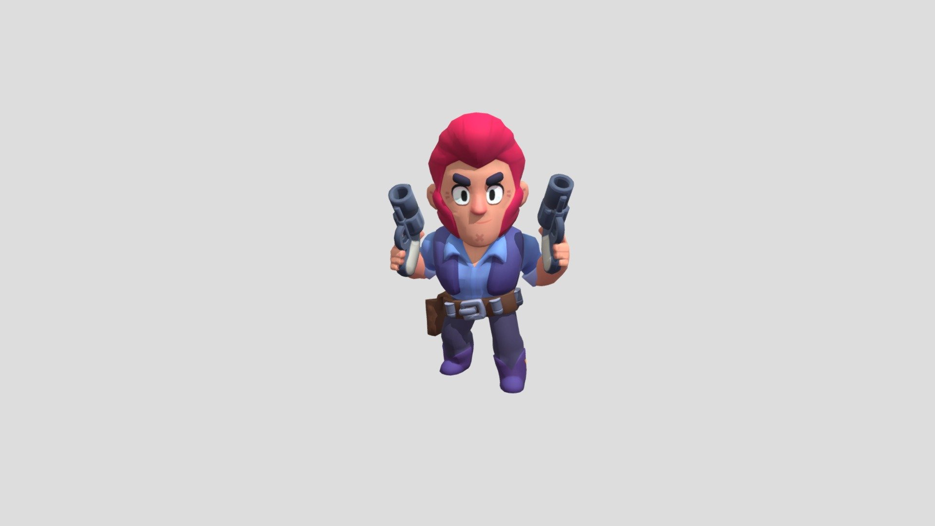 Brawl Stars Colt - Download Free 3D model by bad guy (@clwent) [a36bac6 ...