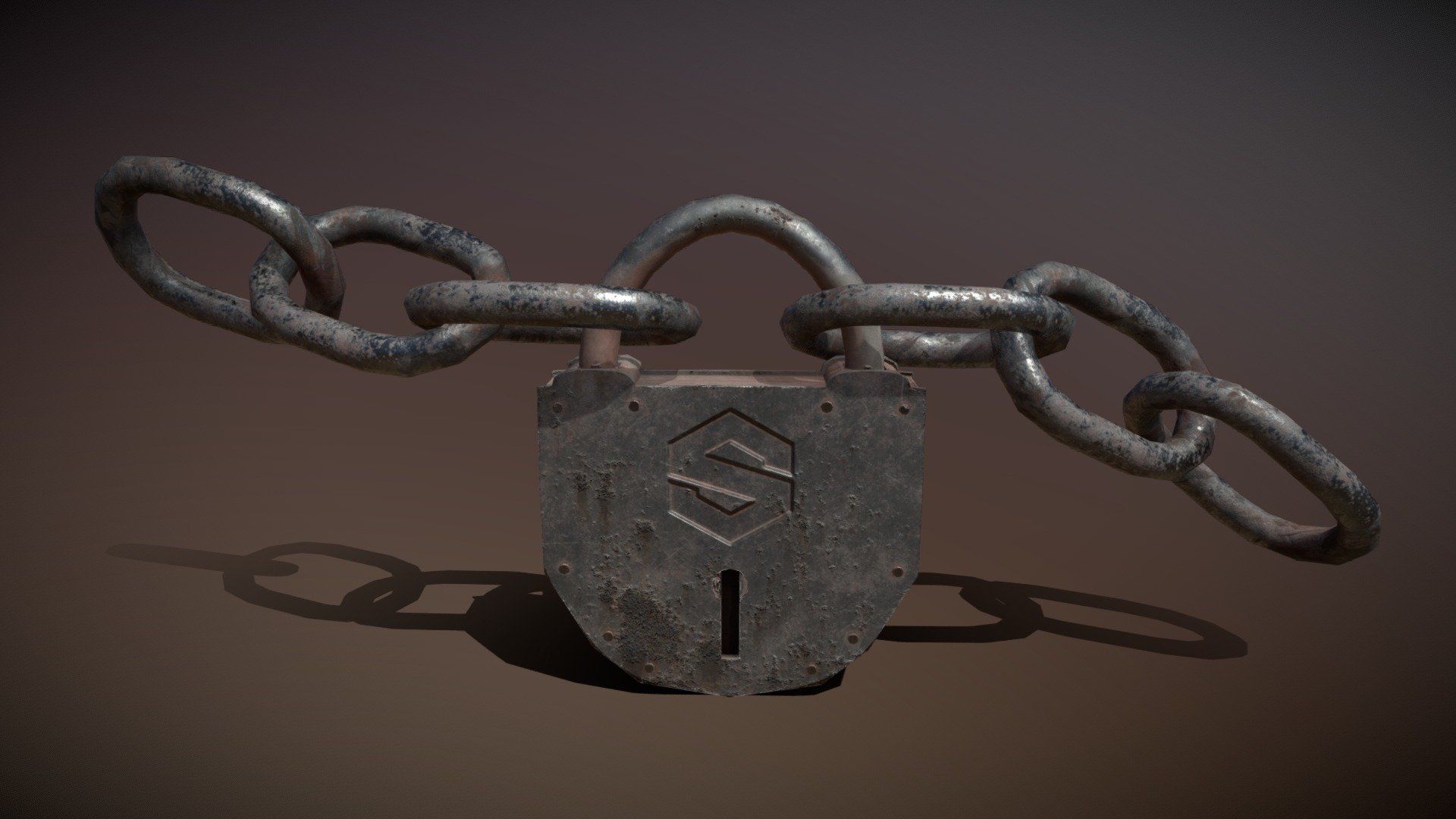 Rusty Steel Door Lock - Download Free 3D model by Incg5764 [a36ce37 ...