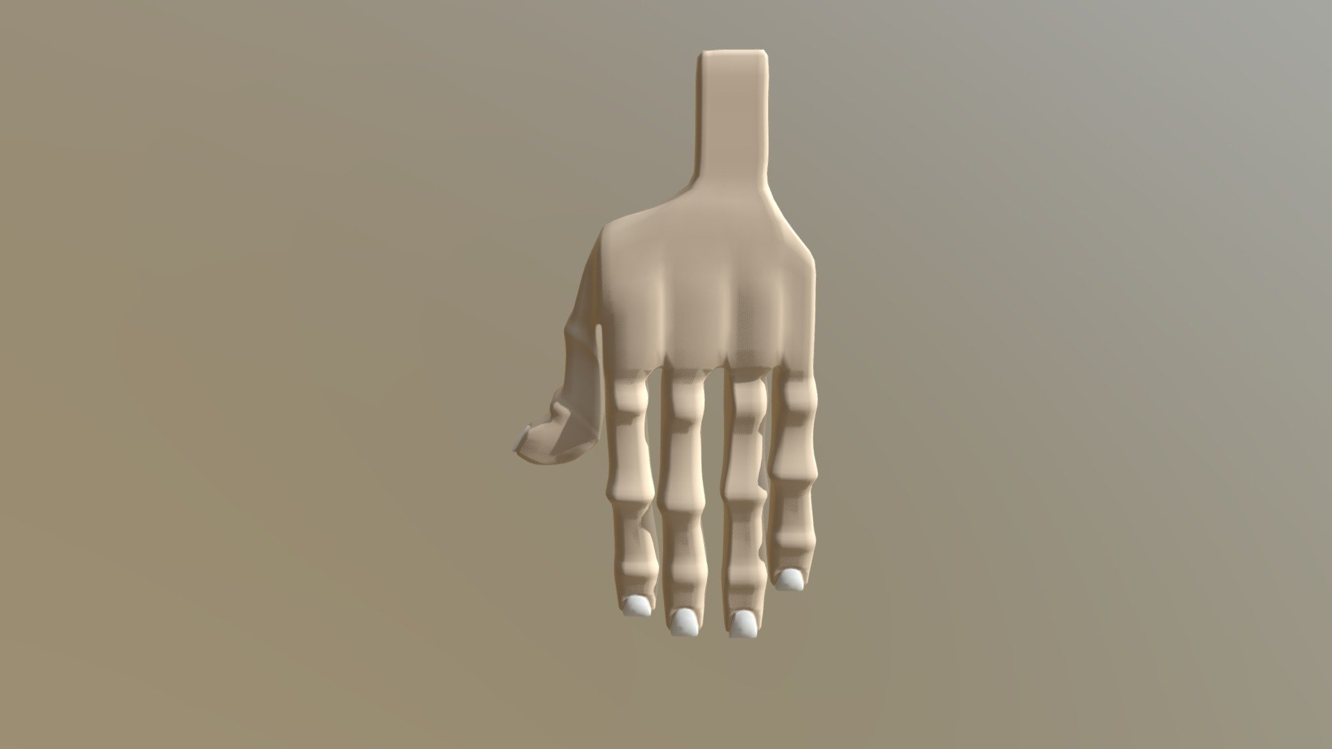 EJERCICIO MANO - 3D model by GenesisChicay [a36d619] - Sketchfab